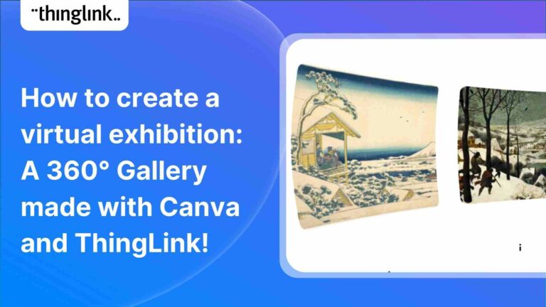 How to create a virtual exhibition: A 360° Gallery made with Canva and ...