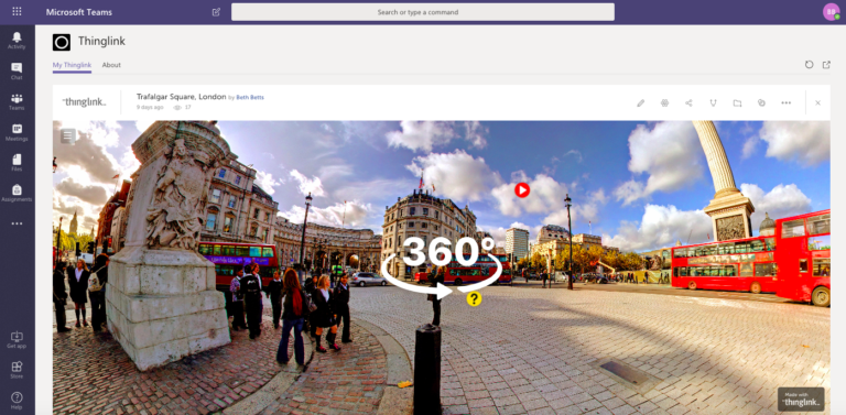 ThingLink Brings Virtual Tour Creation to Microsoft Teams | ThingLink Blog