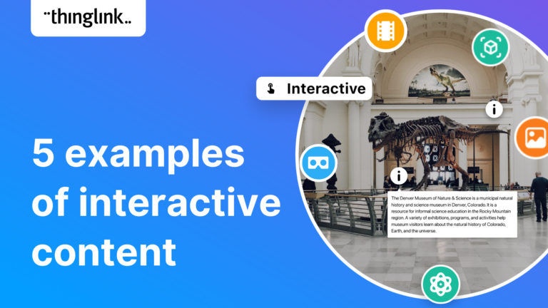 Five Examples of Interactive Content | ThingLink Blog