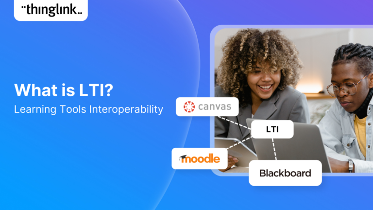Simple walkthrough answering What is LTI? | ThingLink Blog