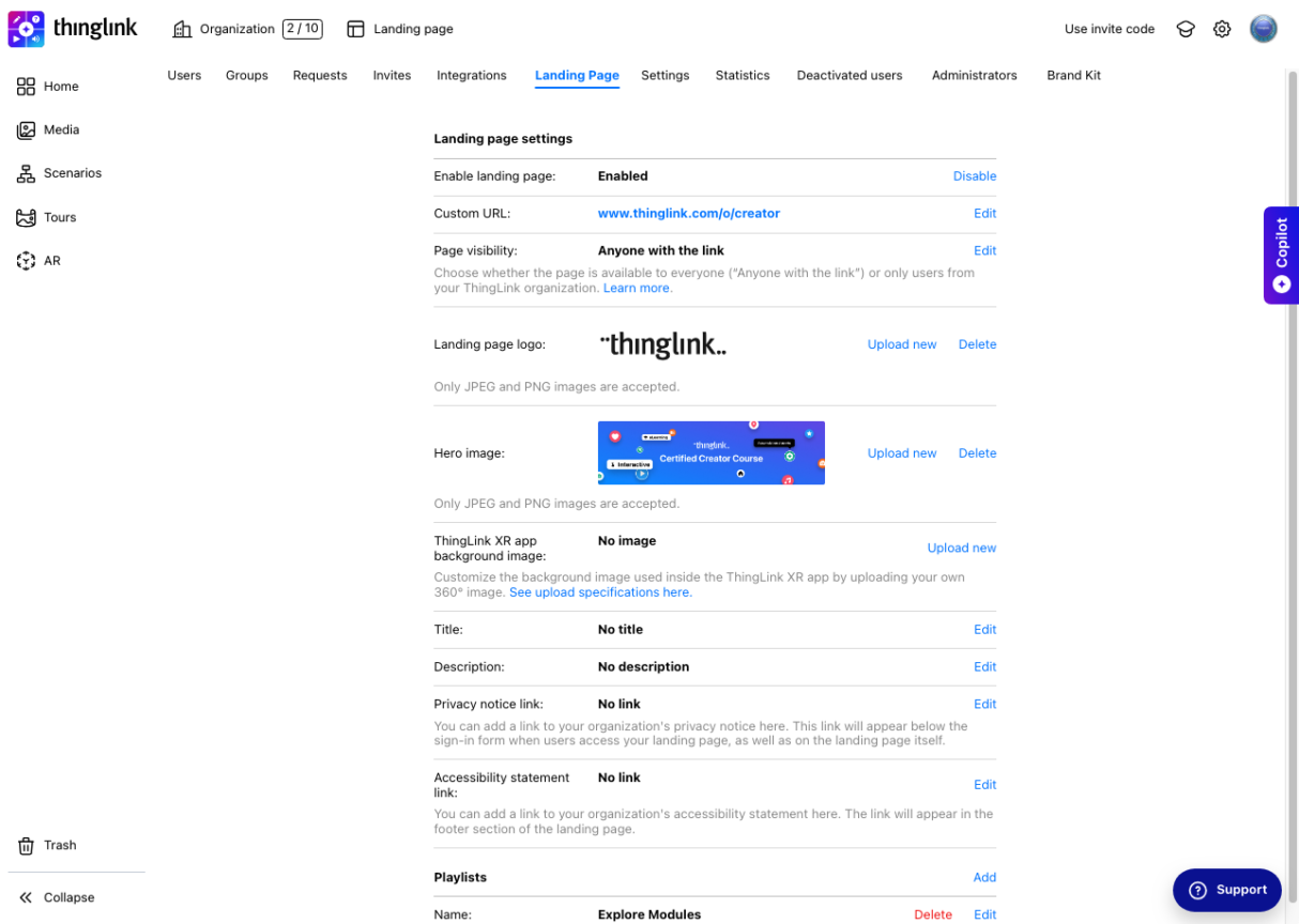 Introducing Customizable ThingLink Landing Pages for Easy Content ...